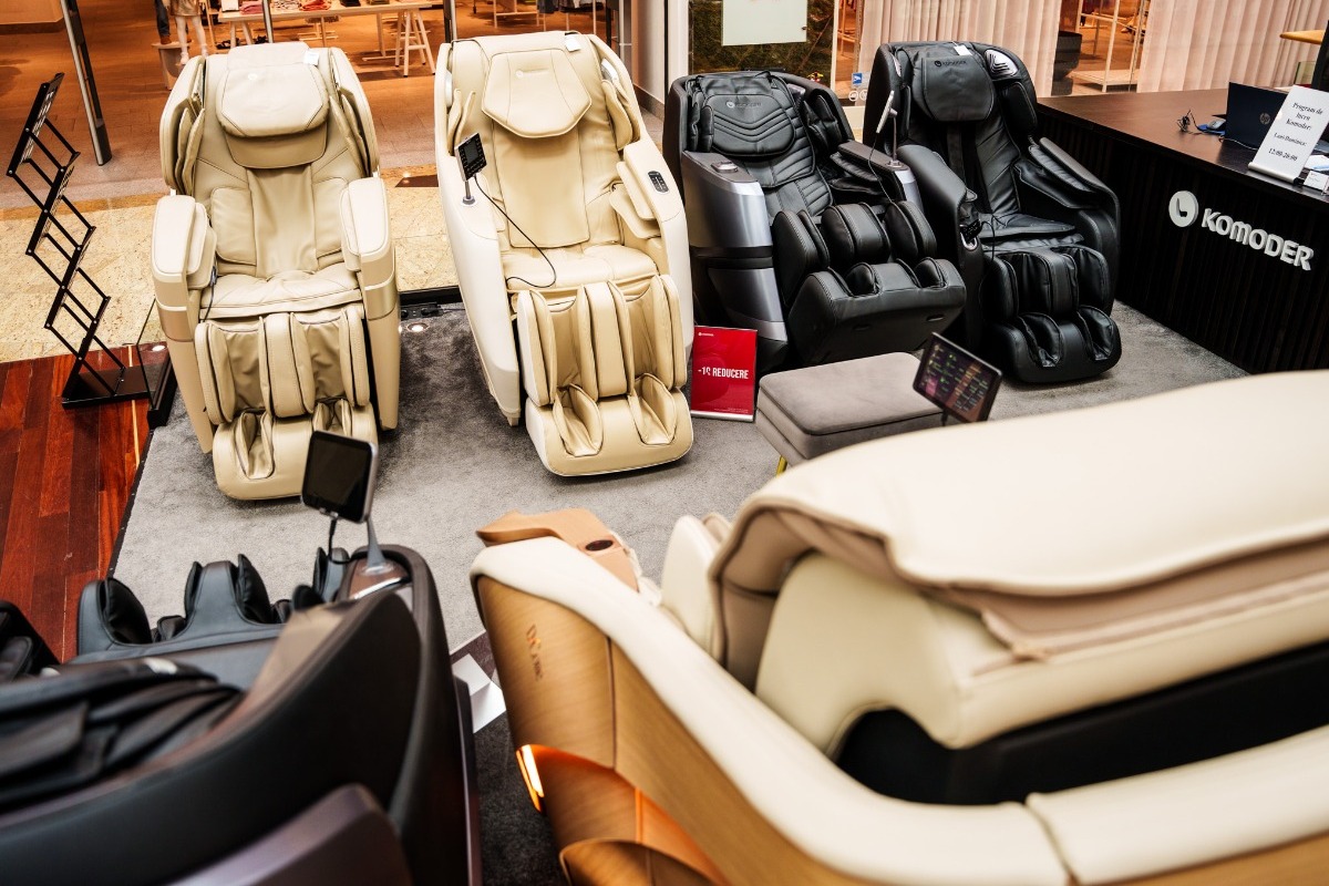 Showroom Fotolii Masaj Komoder la Băneasa Shopping City Mall